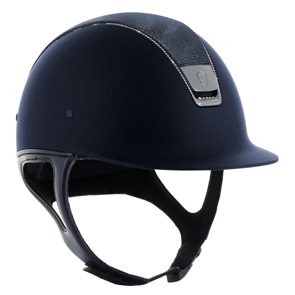 Samshield Miss Shield Shadowmatt Helmet - Lizard - Royal Equestrian