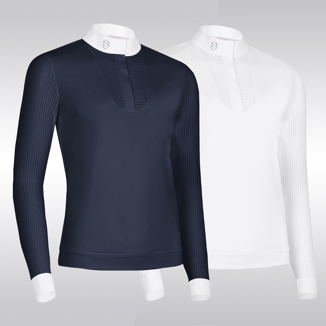 Samshield Womens Competition Shirt Faustine - Royal Equestrian