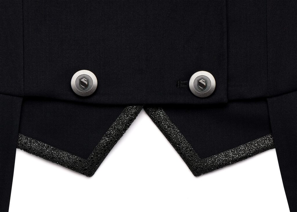 Samshield Frac Tailcoat Crystal Fabric - Royal Equestrian