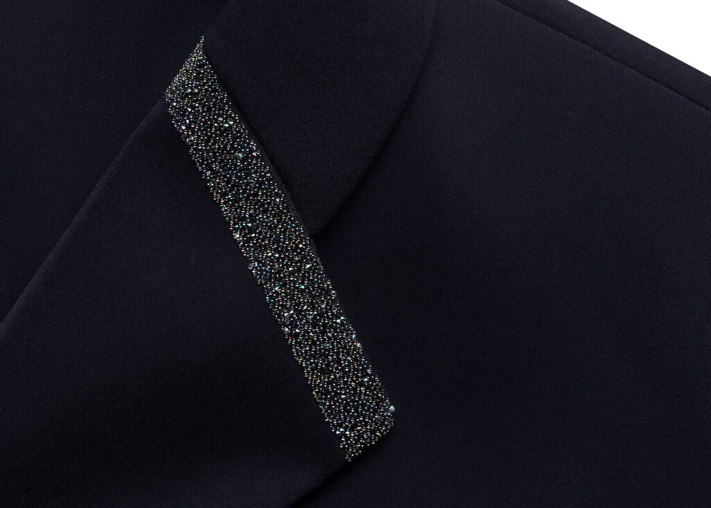 Samshield Frac Tailcoat Crystal Fabric - Royal Equestrian