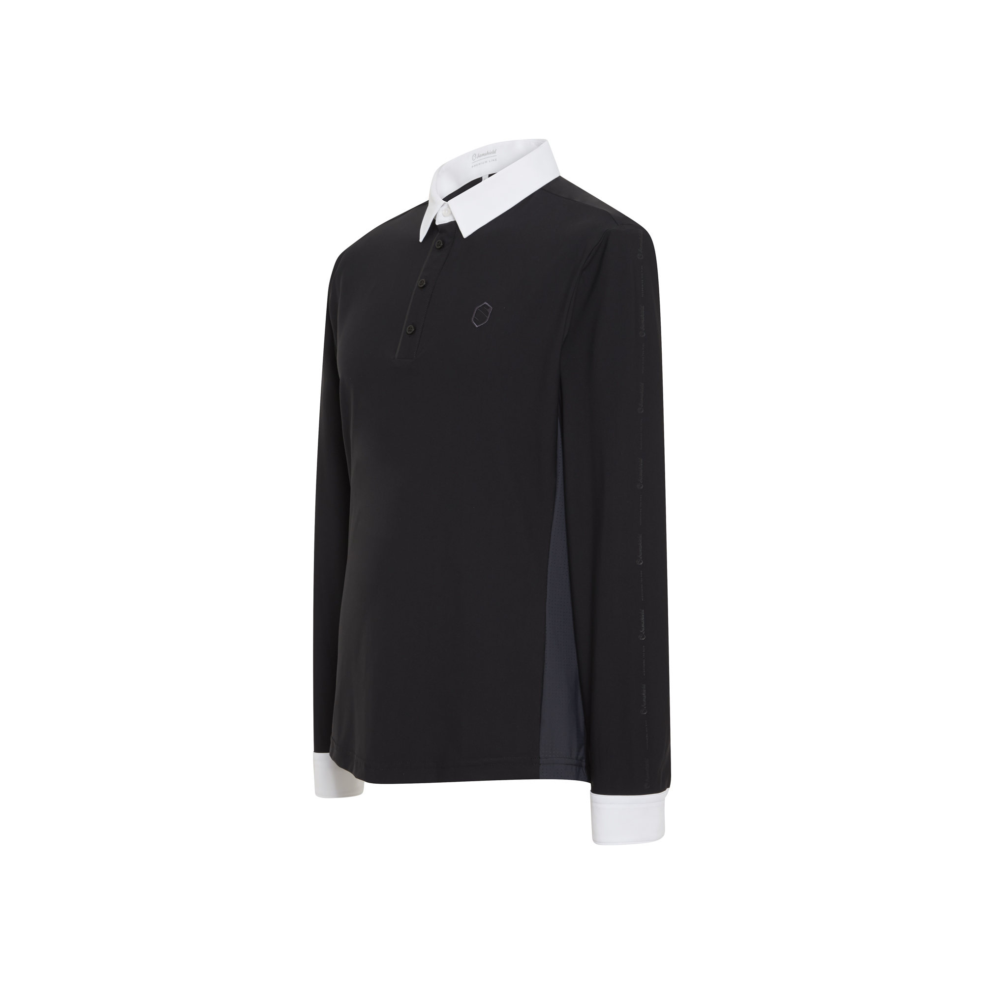 Samshield Mens Long Sleeved Competition Shirt Christophe - Royal Equestrian