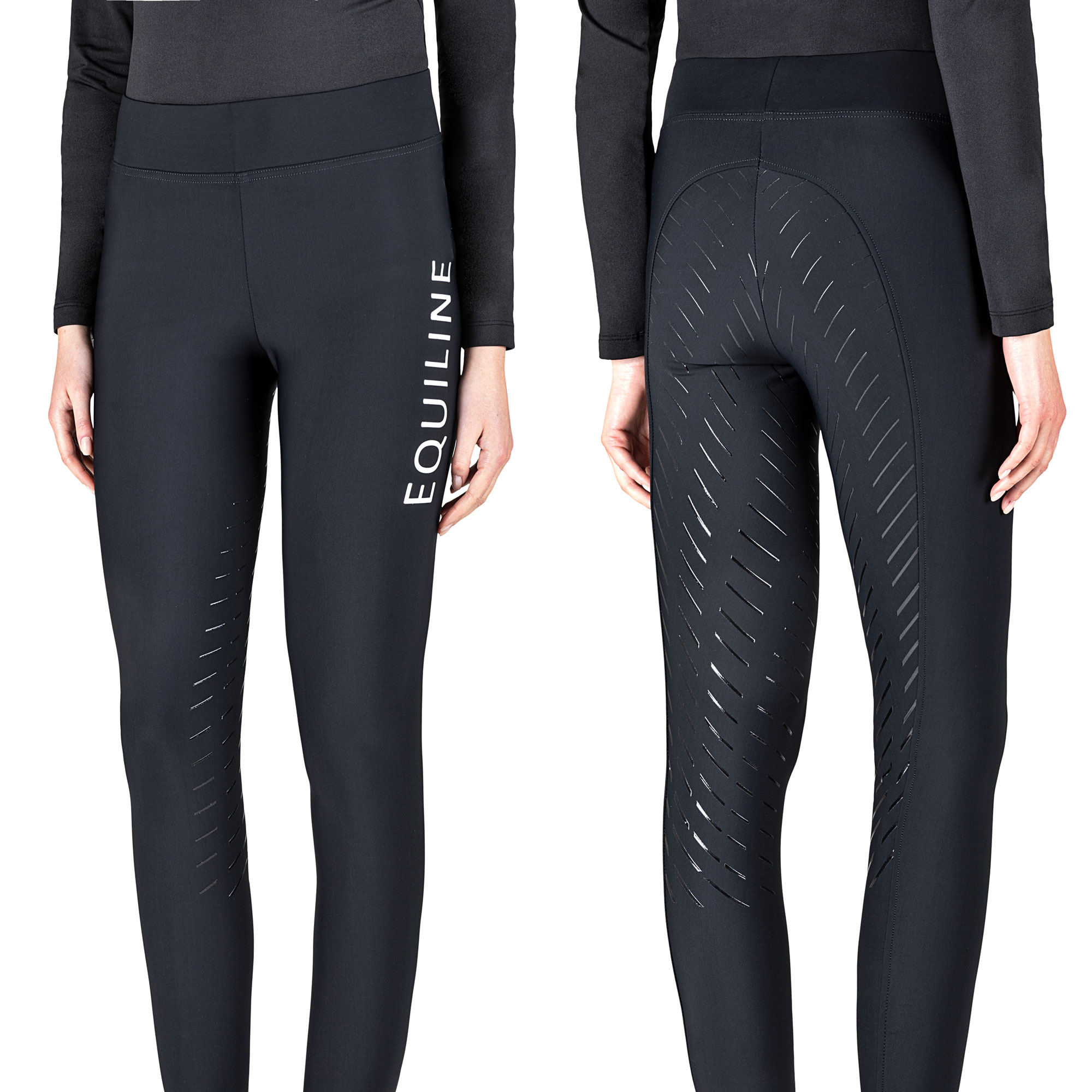 Equiline Womens Full Grip Leggings ChunF - Royal Equestrian
