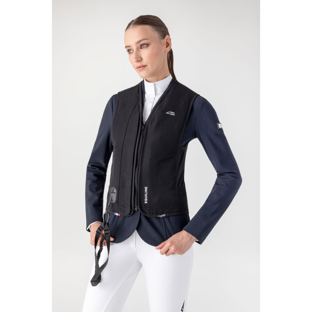 Equiline Belair Unisex Air Bag Vest - Royal Equestrian