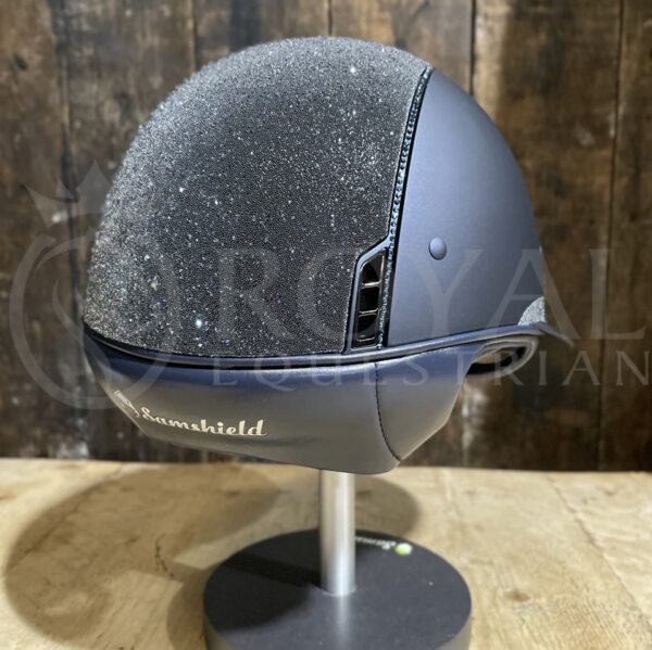 Miss Shield Shadowmatt Helmet - Crystal Fabric Summer Nights - Matte ...