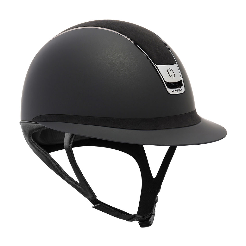 Samshield 2.0 Miss Shield Shadowmatt Helmet - Alcantara - 5 Swarovski ...
