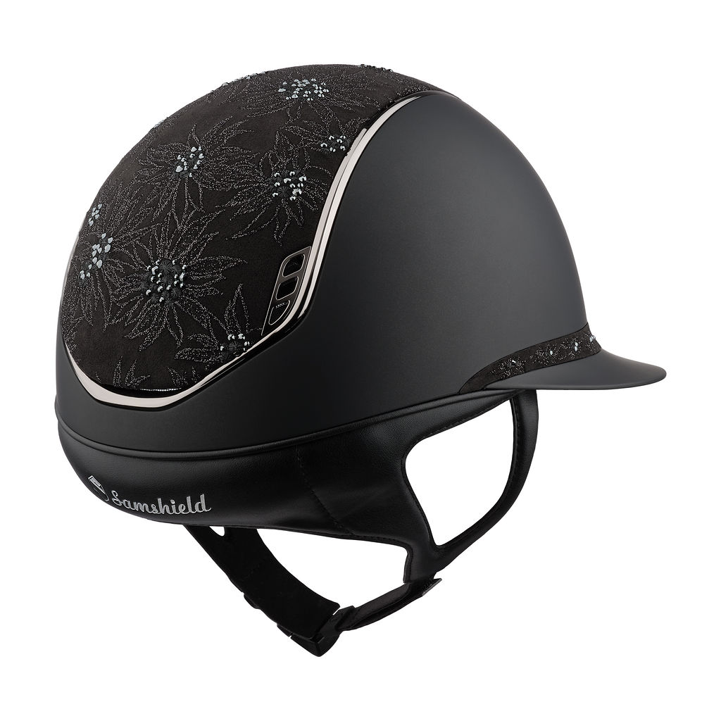 Samshield 2.0 Miss Shield Shadowmatt Helmet - Spring Flower - Royal ...