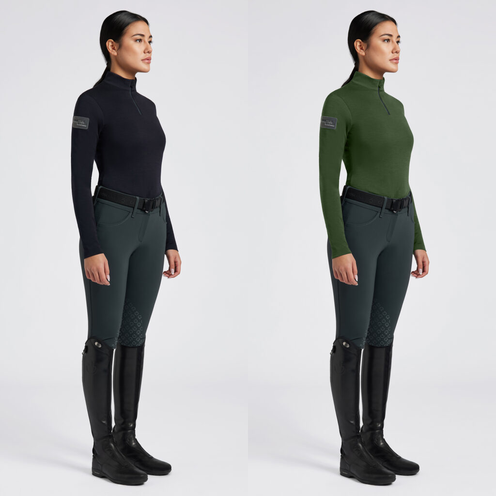 CT Tech Wool Half Zip Training Shirt - Royal Equestrian I Your Equine ...