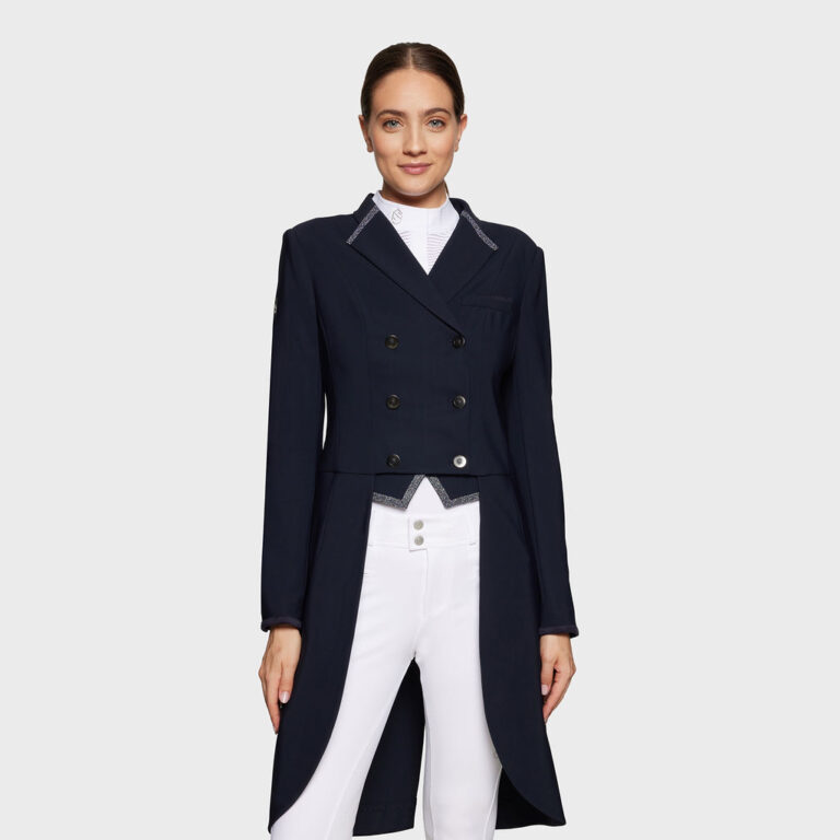 Samshield Frac Tailcoat Crystal Fabric - Royal Equestrian I Your Equine ...