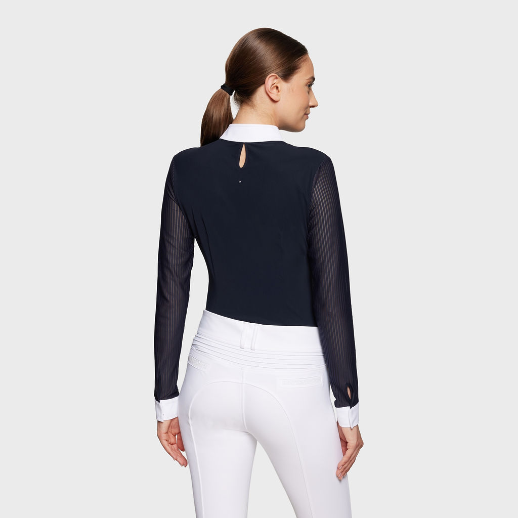 Samshield Womens Competition Shirt Faustine - Royal Equestrian I Your ...