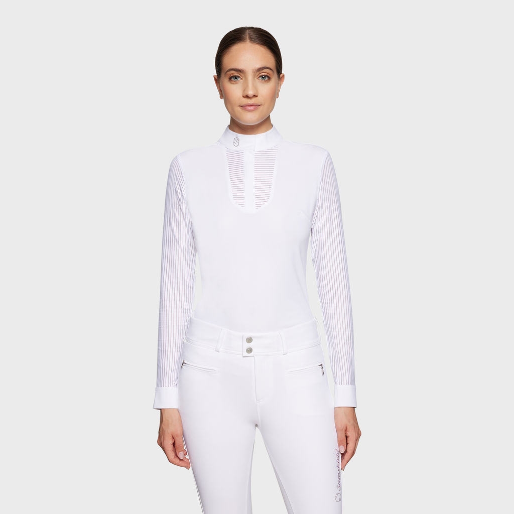 Samshield Womens Competition Shirt Faustine - Royal Equestrian I Your ...