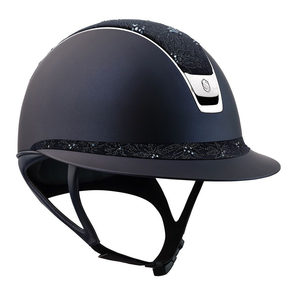 Samshield 2.0 Miss Shield Shadowmatt Helmet - Spring Flower - Royal ...