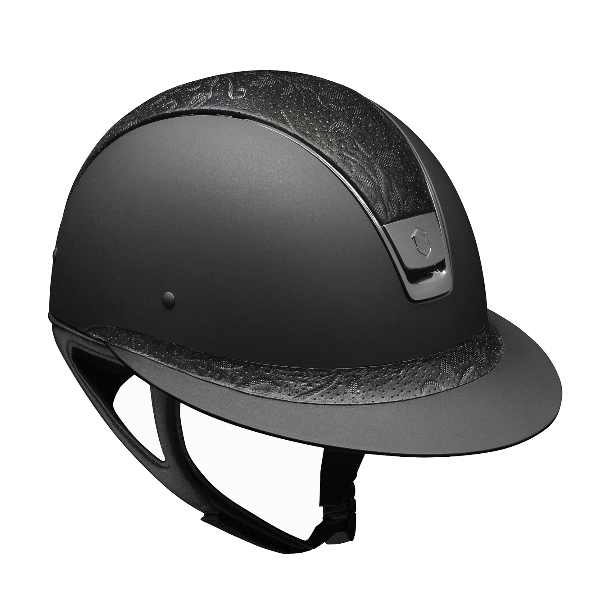 Samshield 2.0 Miss Shield Shadowmatt Helmet - Flower Jewelry - Royal ...
