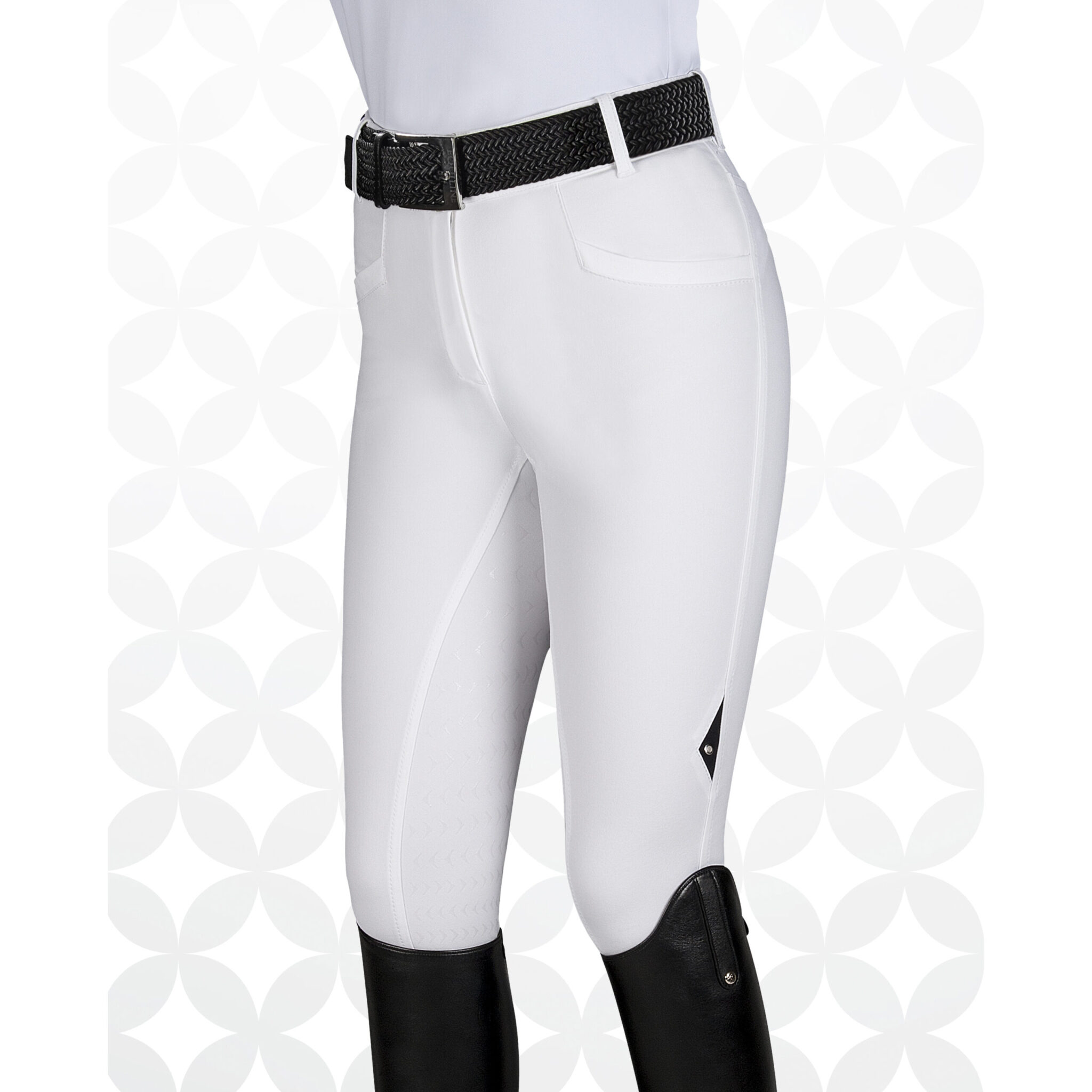 Equiline High Waist Full Grip Breeches Arlette - Royal Equestrian I ...