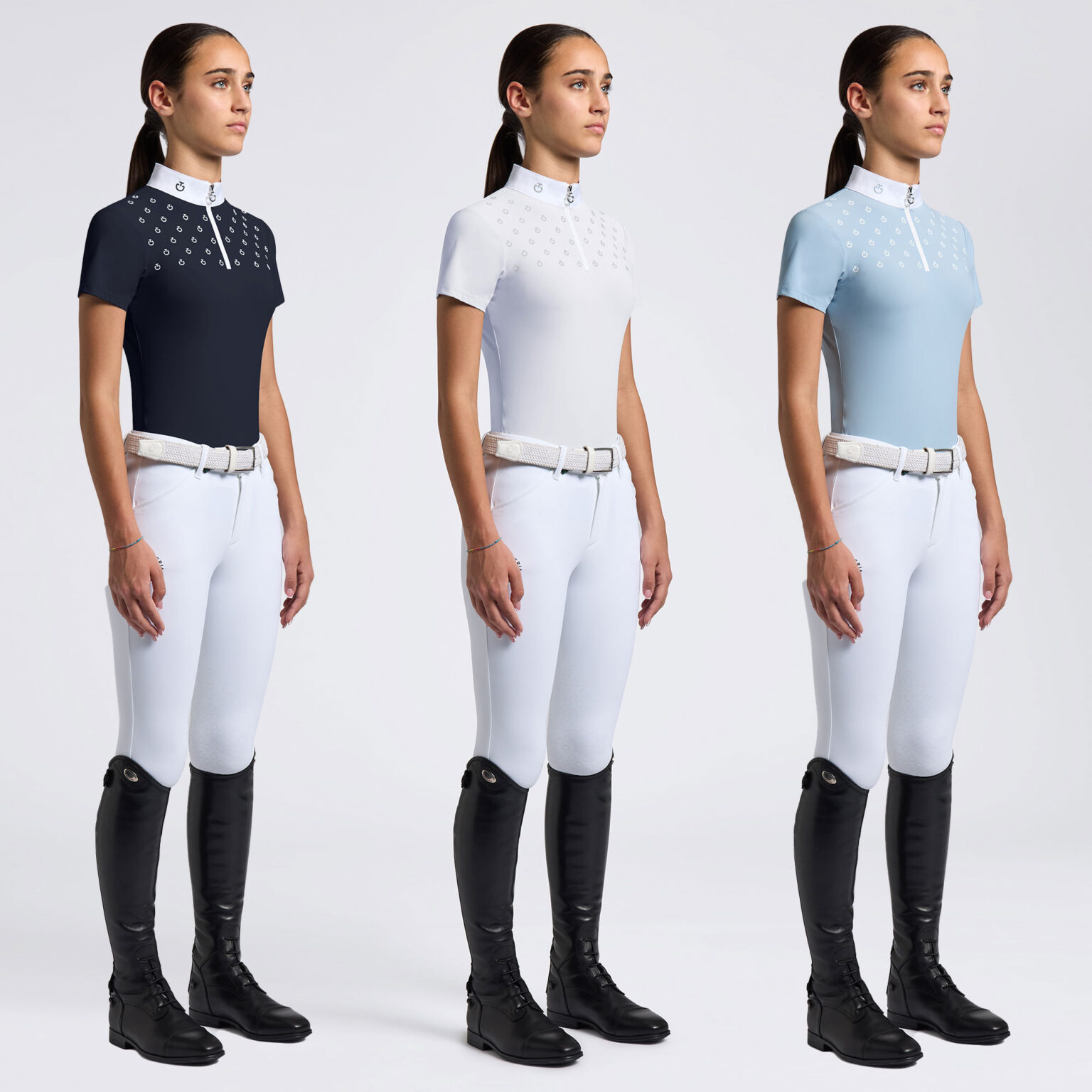 CT Girls Logo Print Competition Shirt - Royal Equestrian I Your Equine ...