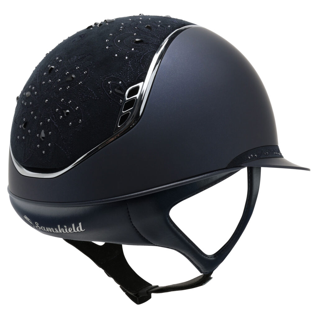Samshield 2.0 Miss Shield Shadowmatt Helmet - Crystal Bloom - Royal ...