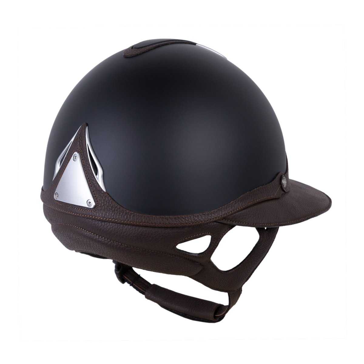 Antares Reference Eclipse Riding Helmet - Black/Brown - Royal ...