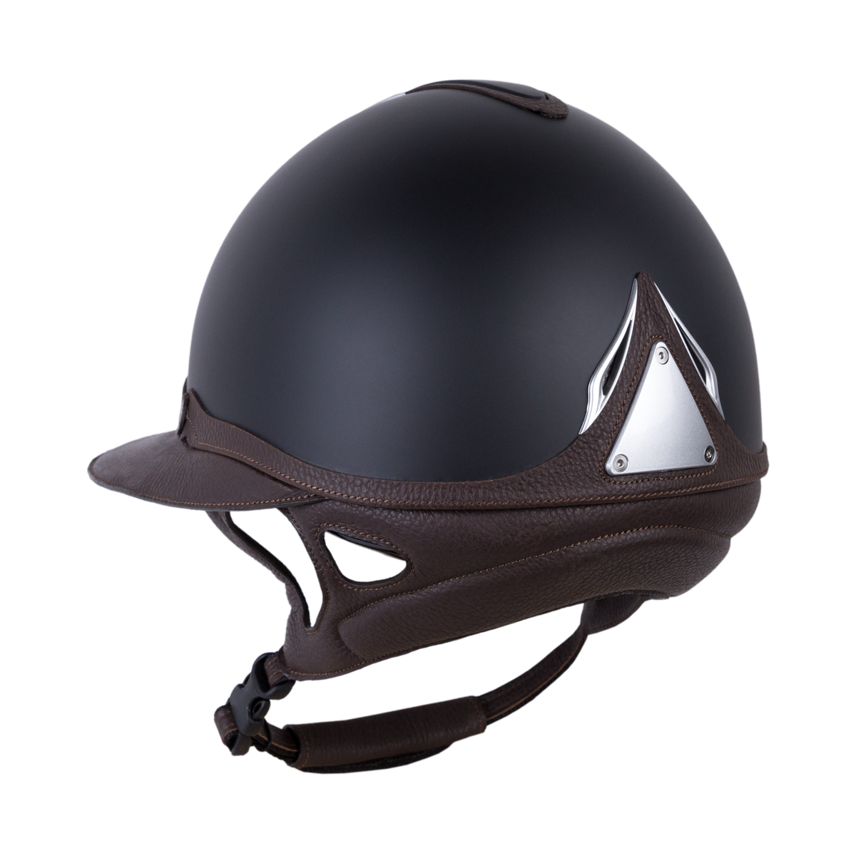 Antares Reference Eclipse Riding Helmet - Black/Brown - Royal ...